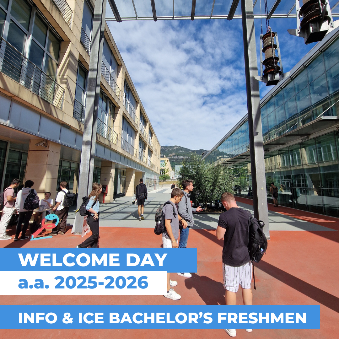 Welcome day - DISI new Bachelor's Students - ENG track | Eventi | UniTN